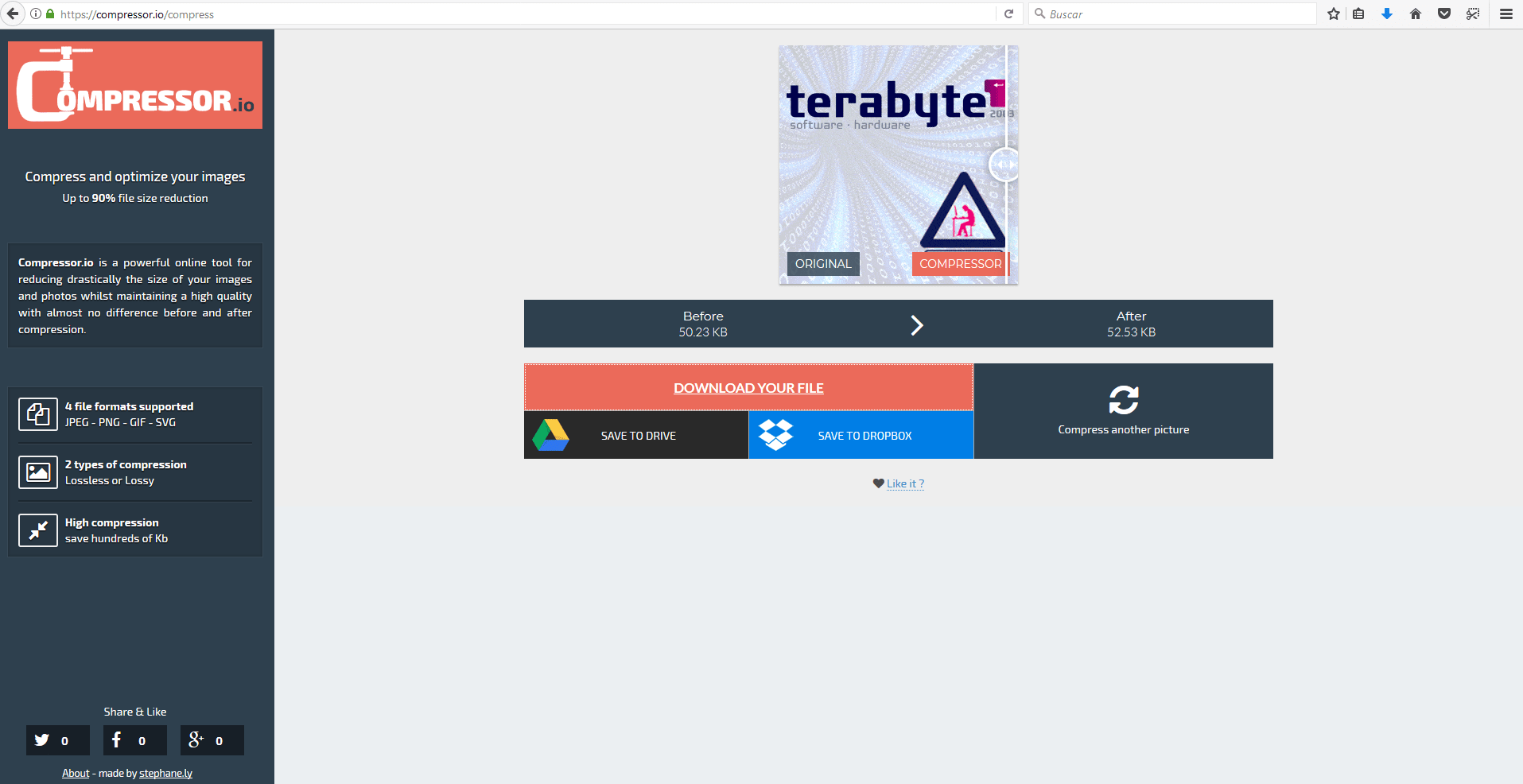 COMPRIMIR GIF - Terabyte